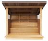 Pure Cube Collection Mountain View Sauna - Knotty Red Cedar - Backyard ...